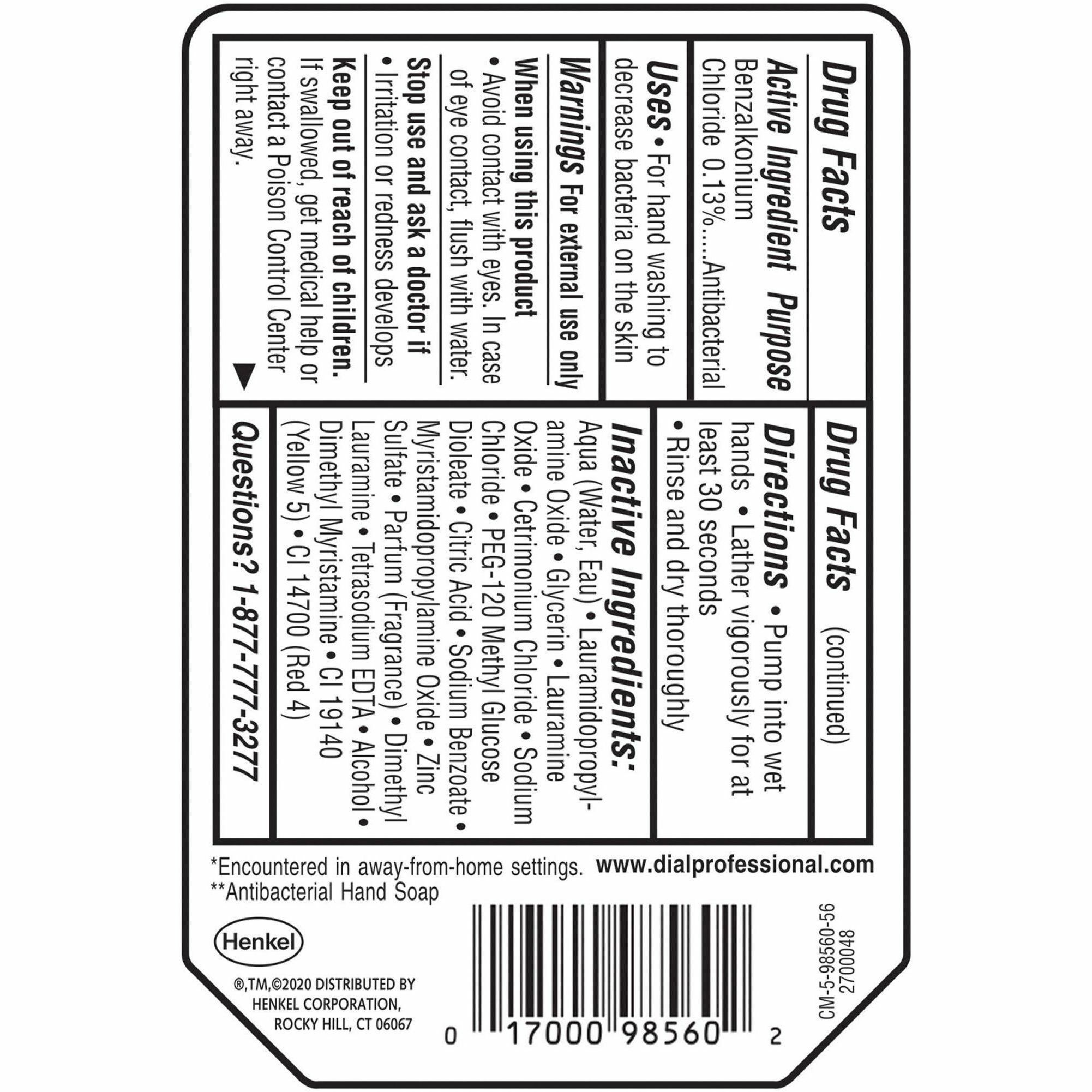 Dial Professional Versa Cartridge Bottle Refills | JD Office Products