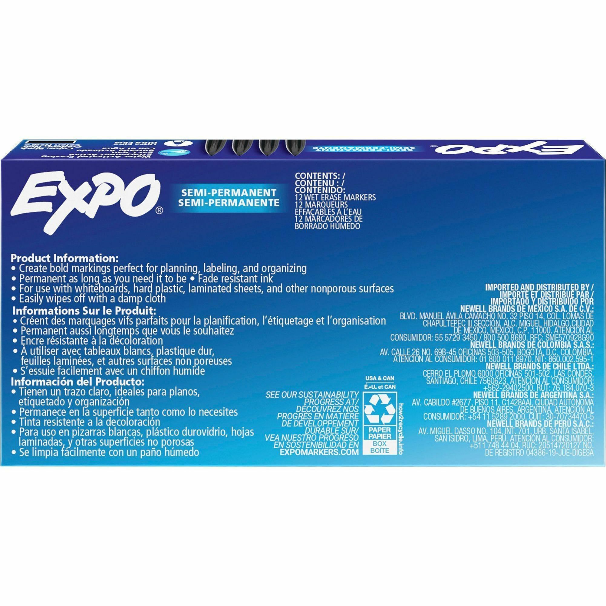 Expo Vis-A-Vis Wet-Erase Markers | beePLUS Workplace Solutions