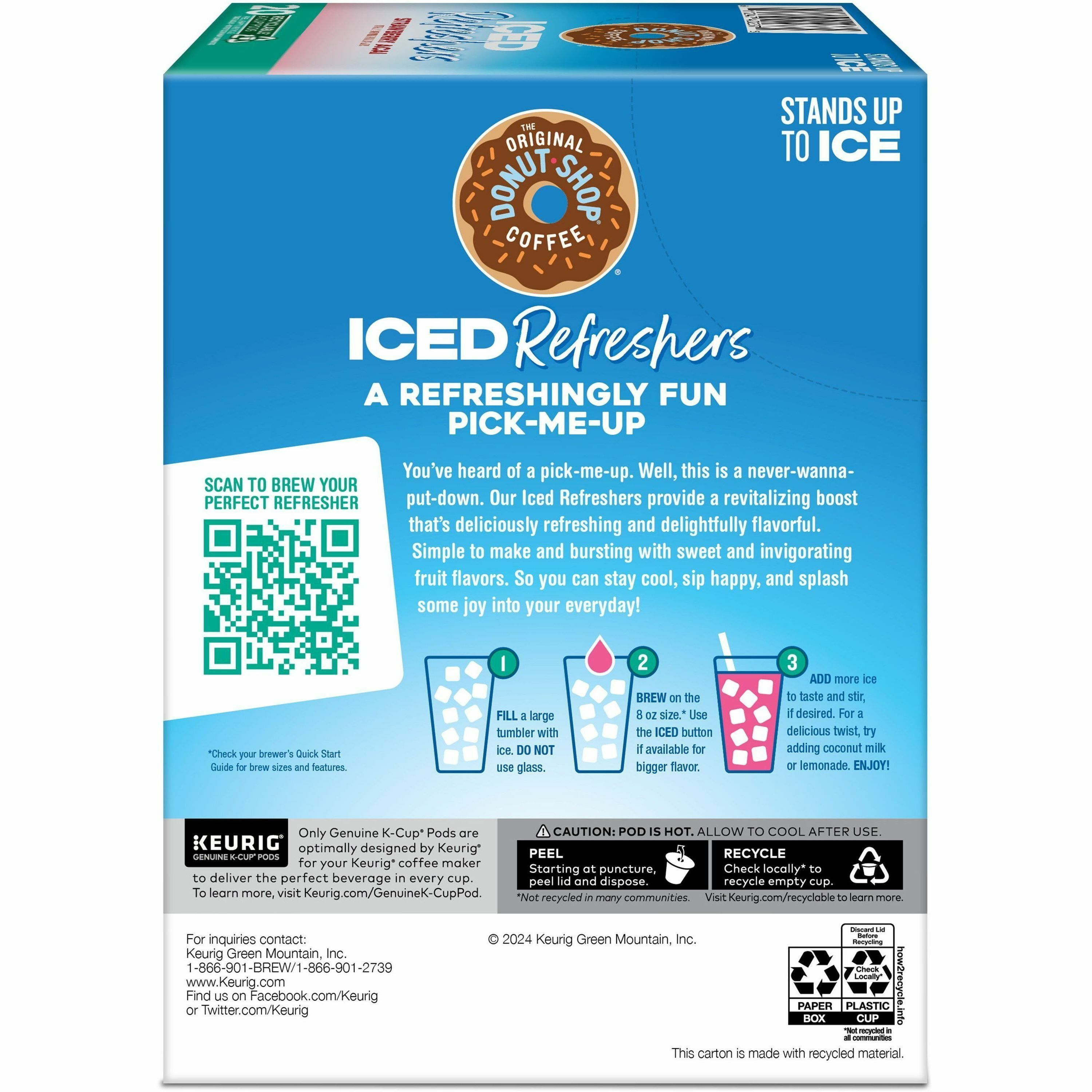 The Original Donut Shop® Iced Refreshers | Office Express