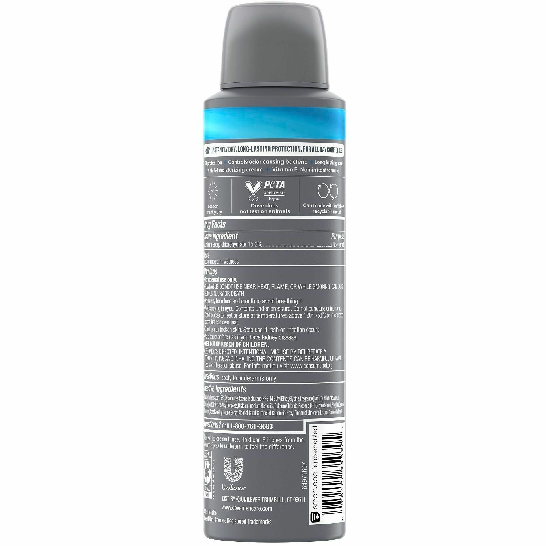Dove Men's Deodorant Spray | Office Plus Business Centre