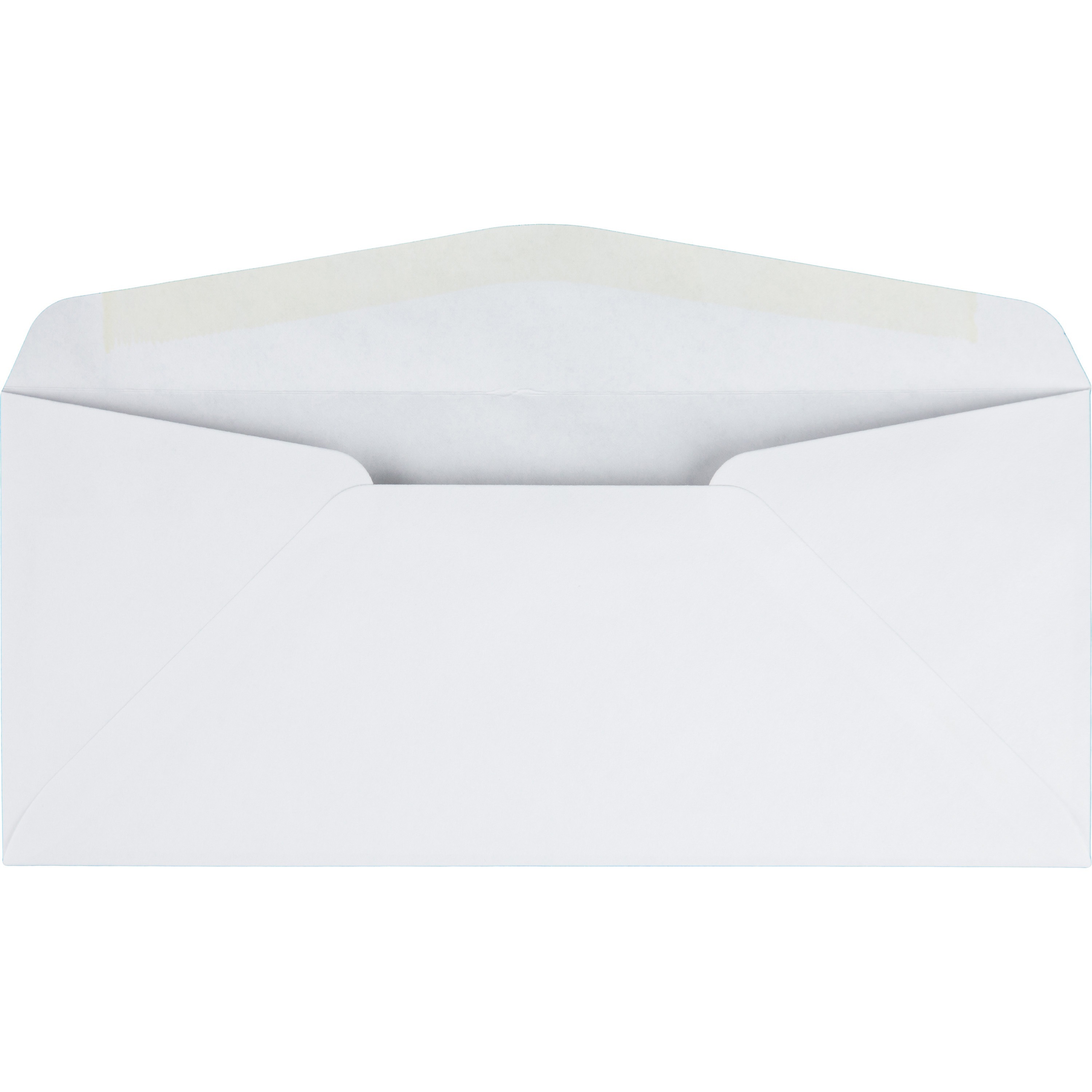 Quality Park No. 10 Business Envelopes with Gummed Closure and Diagonal ...