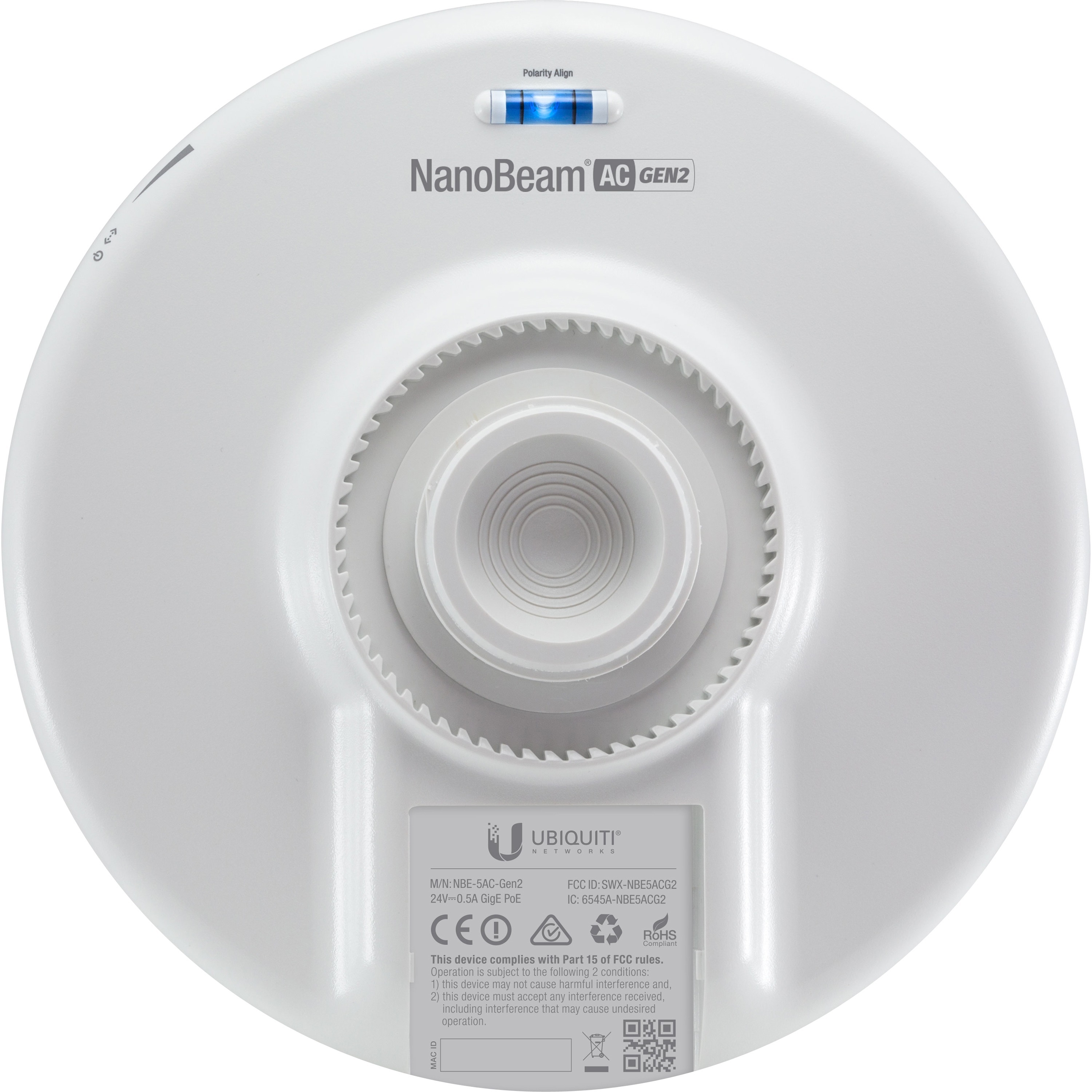 Ubiquiti AirMAX NanoBridge AC Gen2 NBE-5AC-GEN2 Bridge | Ascent NZ