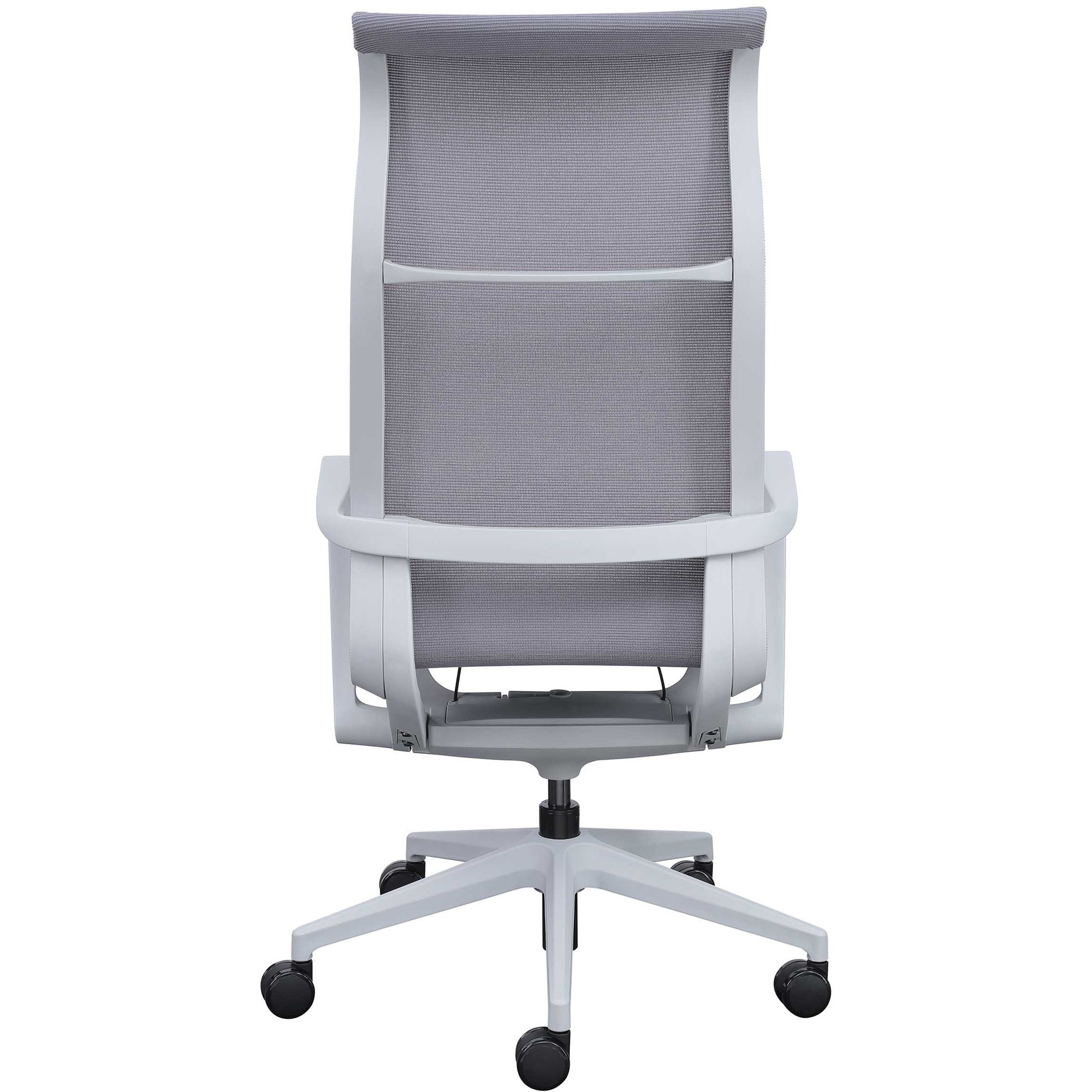 Lorell Executive Gray Mesh High-back Chair