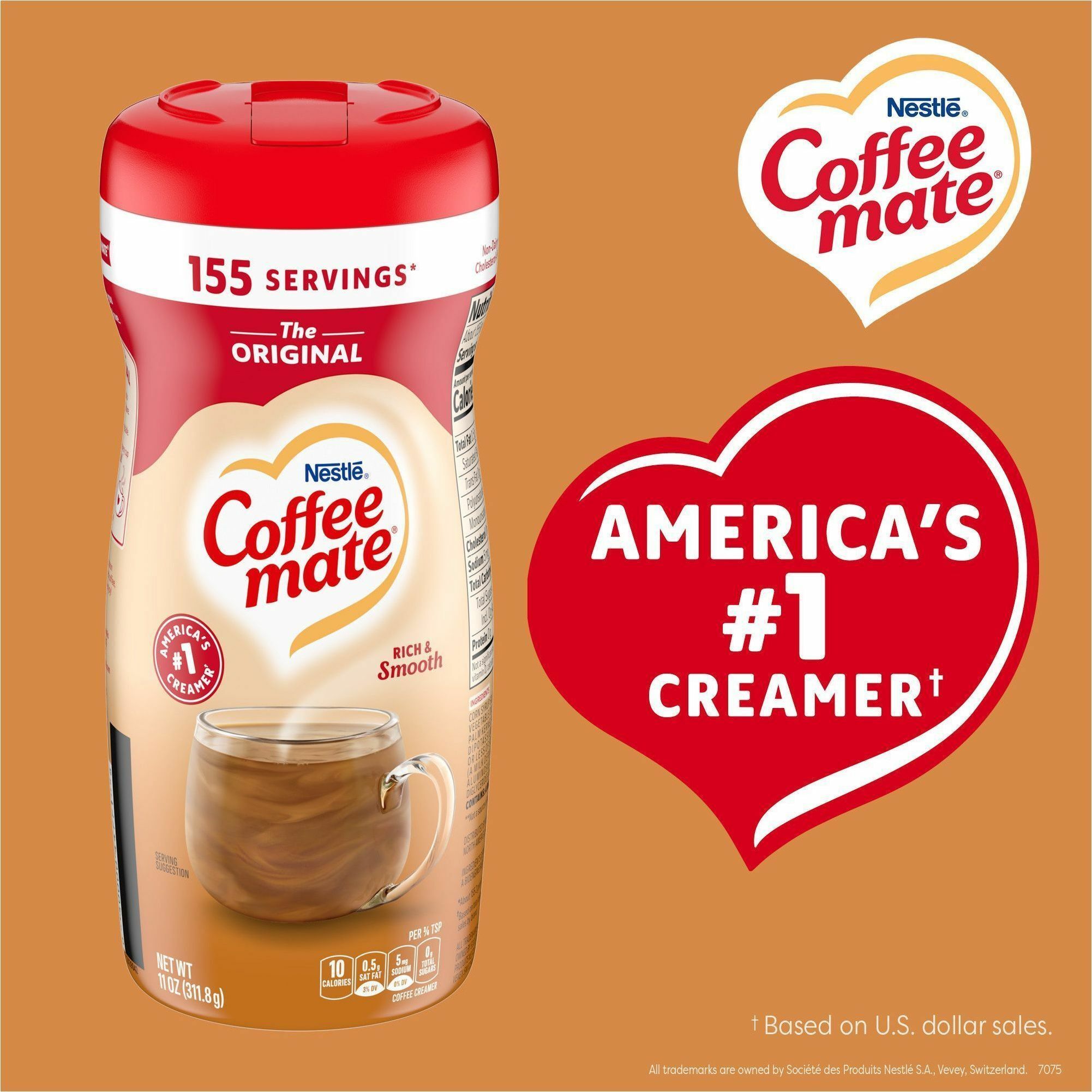 Coffee mate Original Powdered Coffee Creamer Canister | Office Express