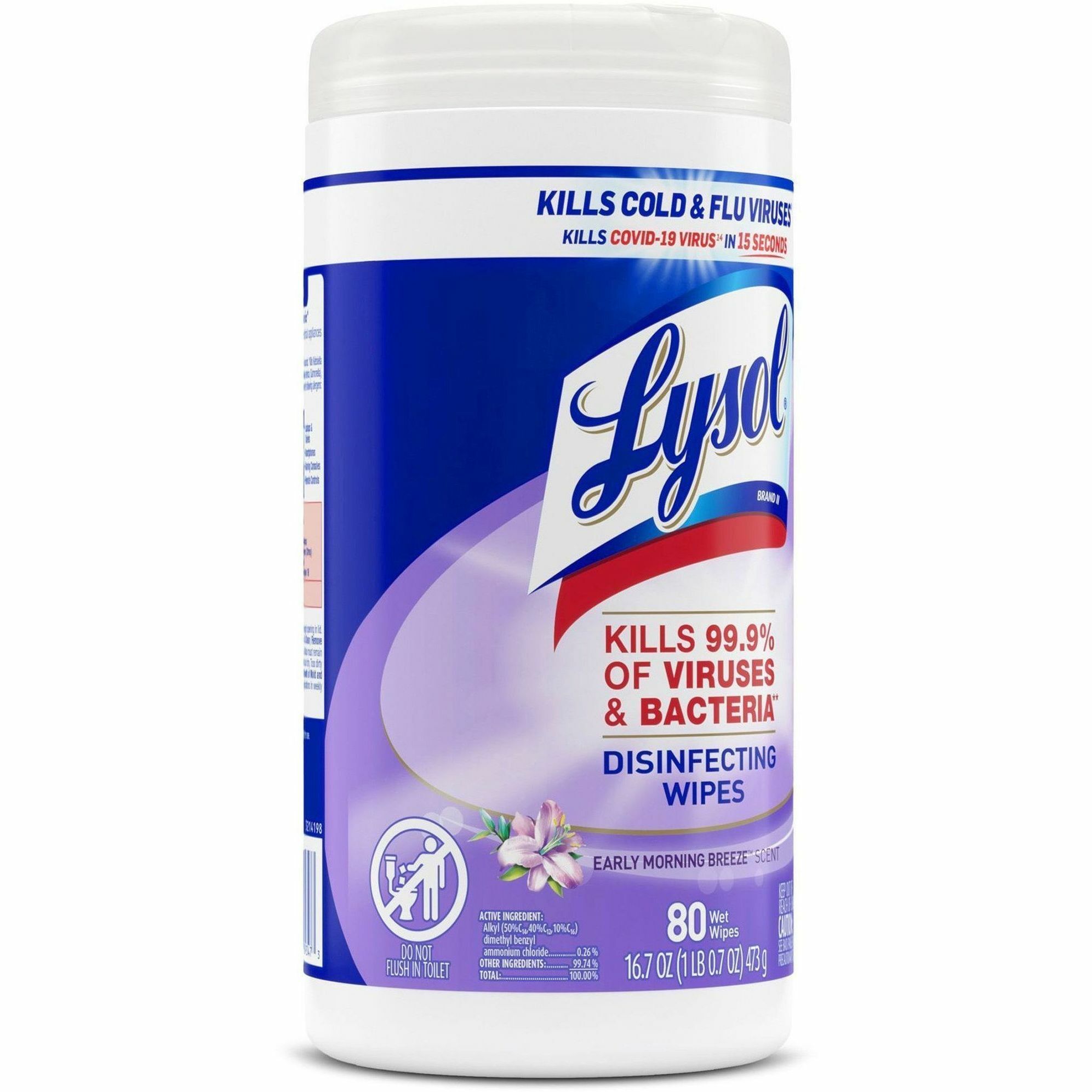 Lysol Early Morning Breeze Disinfecting Wipes | Office Express