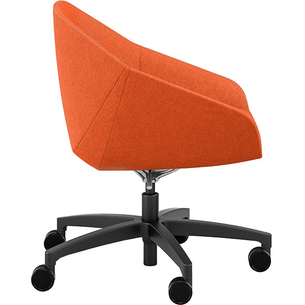 9 to 5 Seating Jax Lounge 5-Star Base Side Chair | Office Express