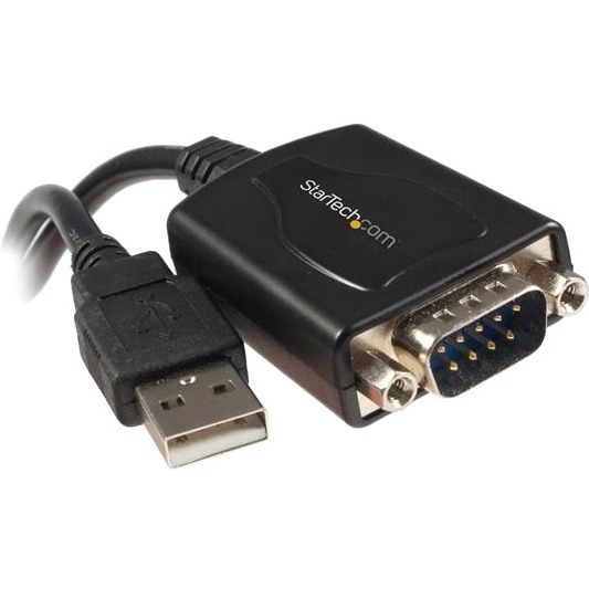 StarTech.com 1 Port Professional USB to Serial Adapter Cable with COM Retention - Type A Female ...