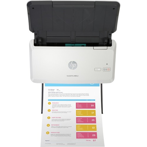 HP ScanJet Pro 2000 s2 Sheet-feed Scanner - W.B. Mason