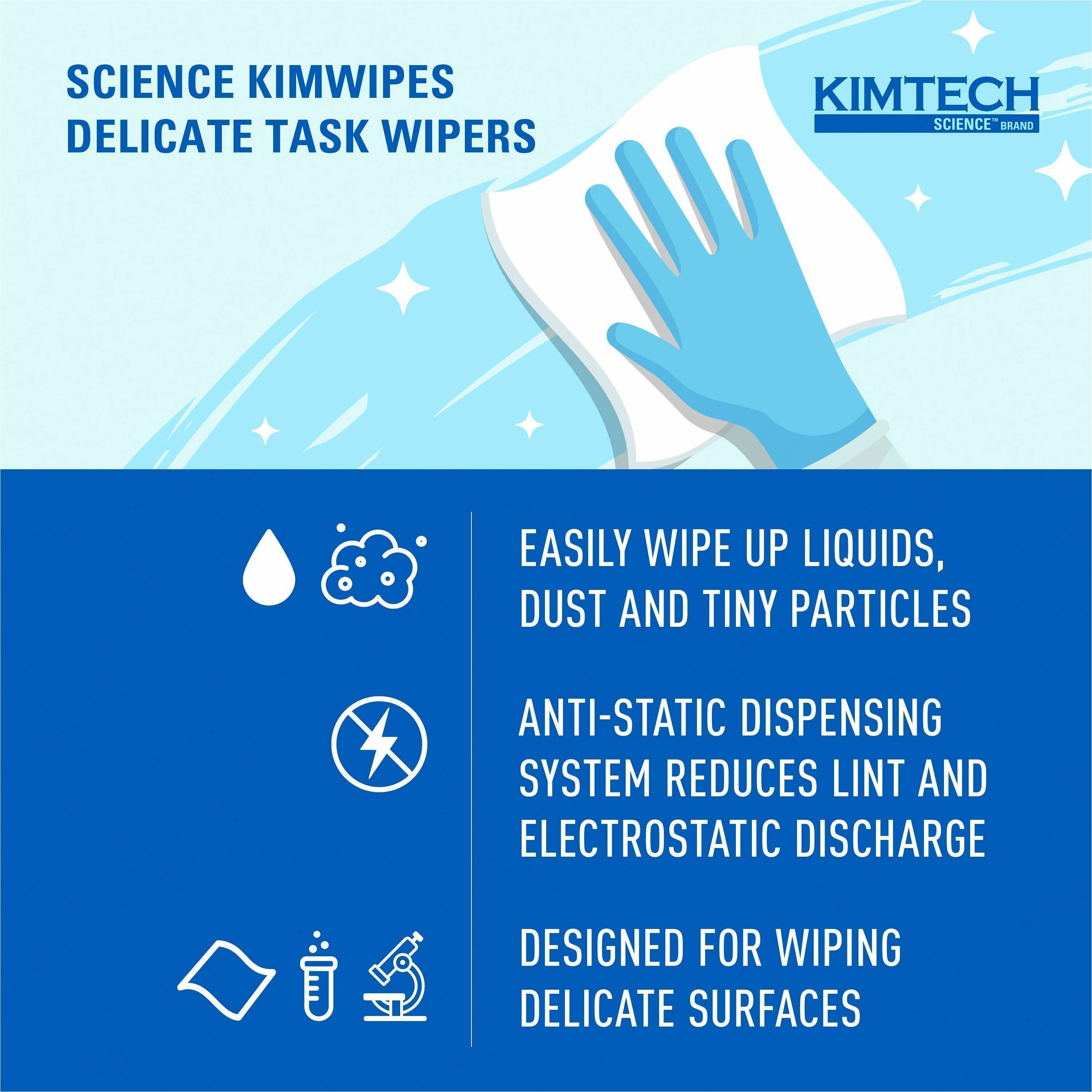 KIMTECH Science Kimwipes Delicate Task Wipers | ONE OFFICE SOLUTION