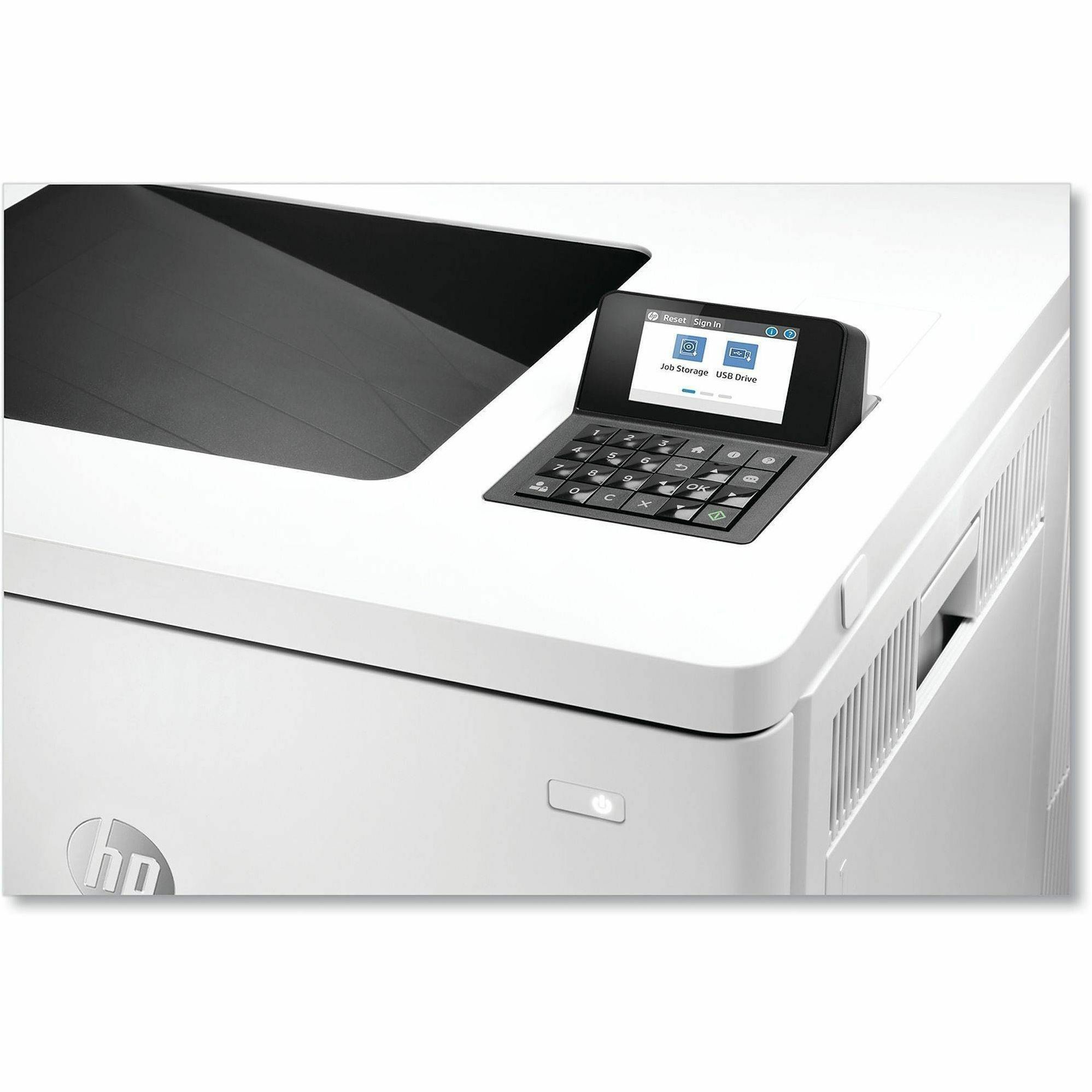 HP LaserJet Enterprise M554 M554dn Desktop Laser Printer - Color ...