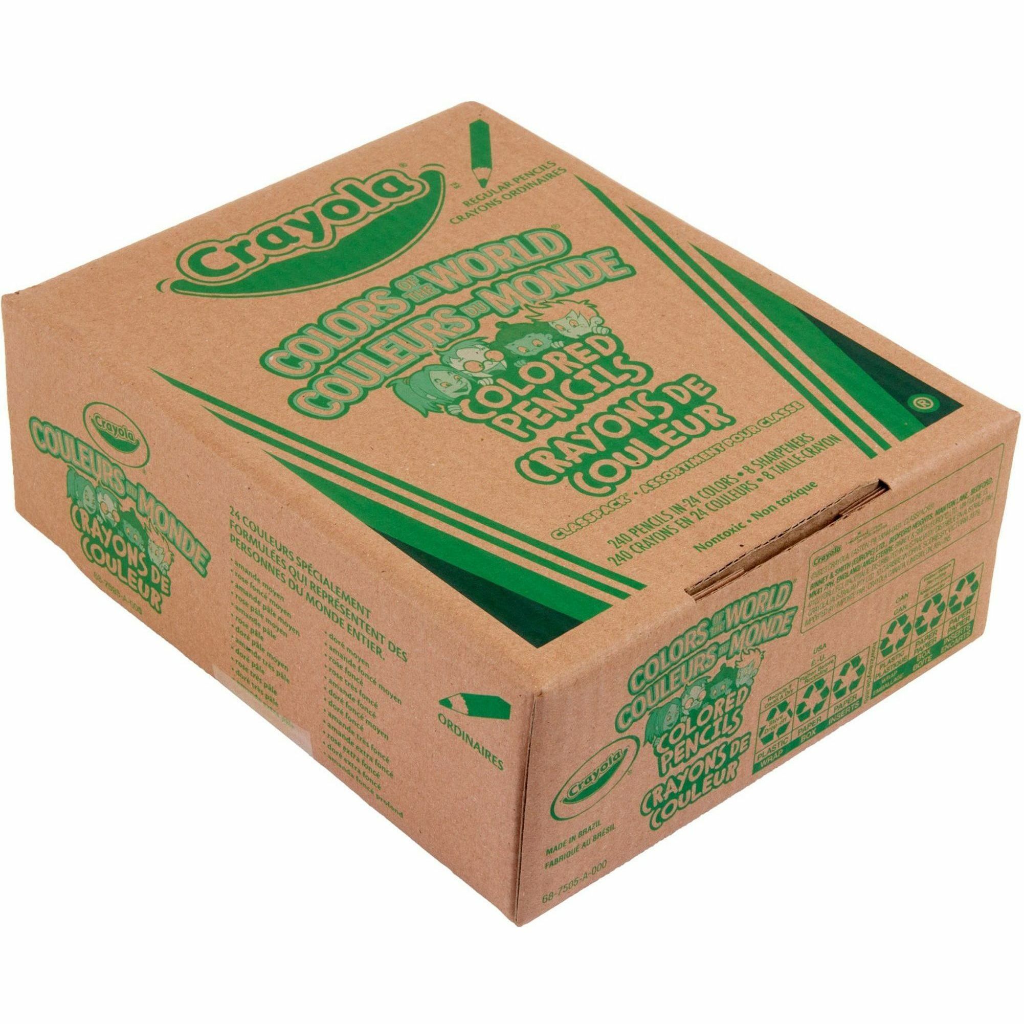 Crayola Colors of the World Colored Pencils | Christie's Office Plus