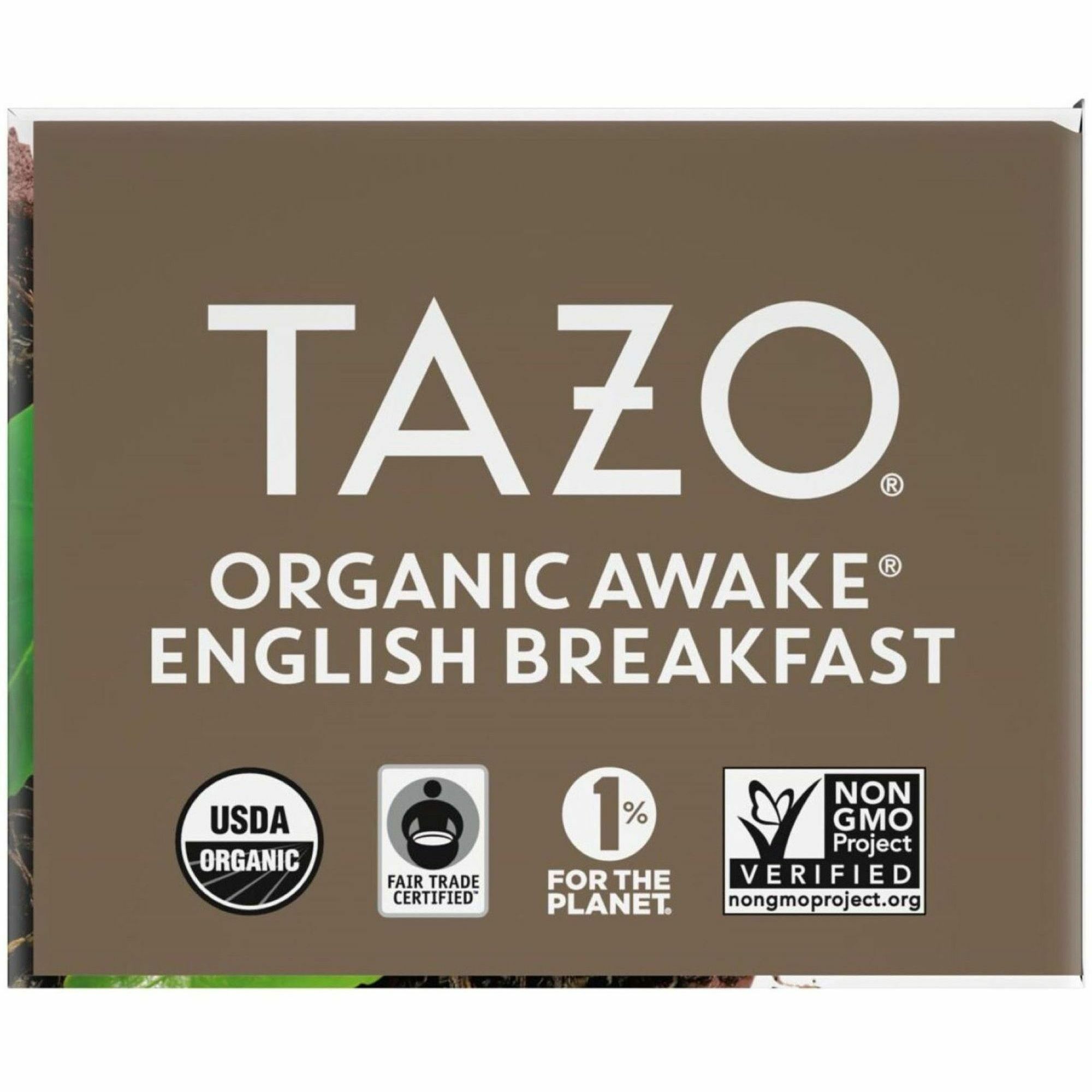 Tazo Regenerative Organic Awake English Breakfast Black Tea Bag ...