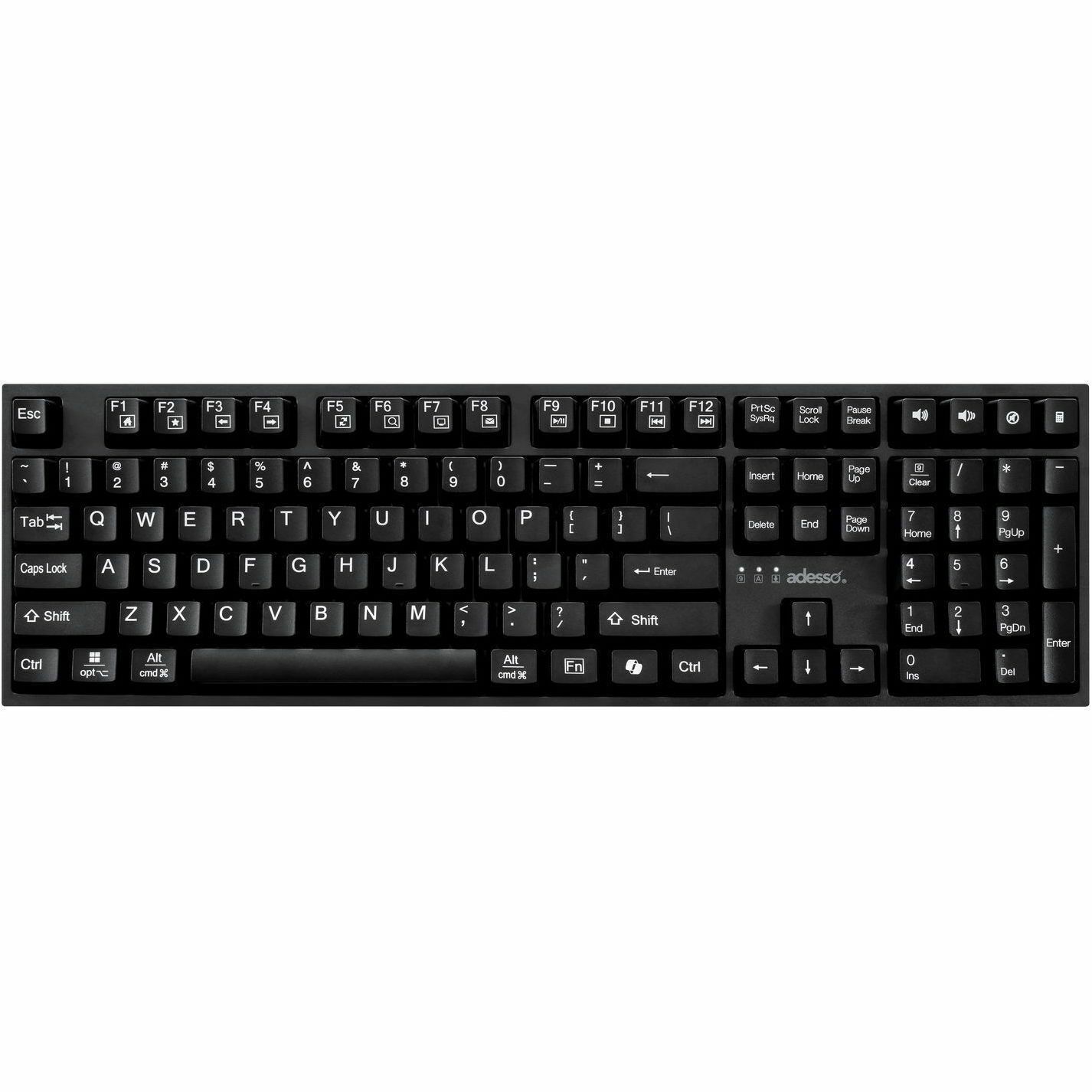 Adesso Multi-OS Mechanical Keyboard With CoPilot AI Hotkey | beePLUS ...
