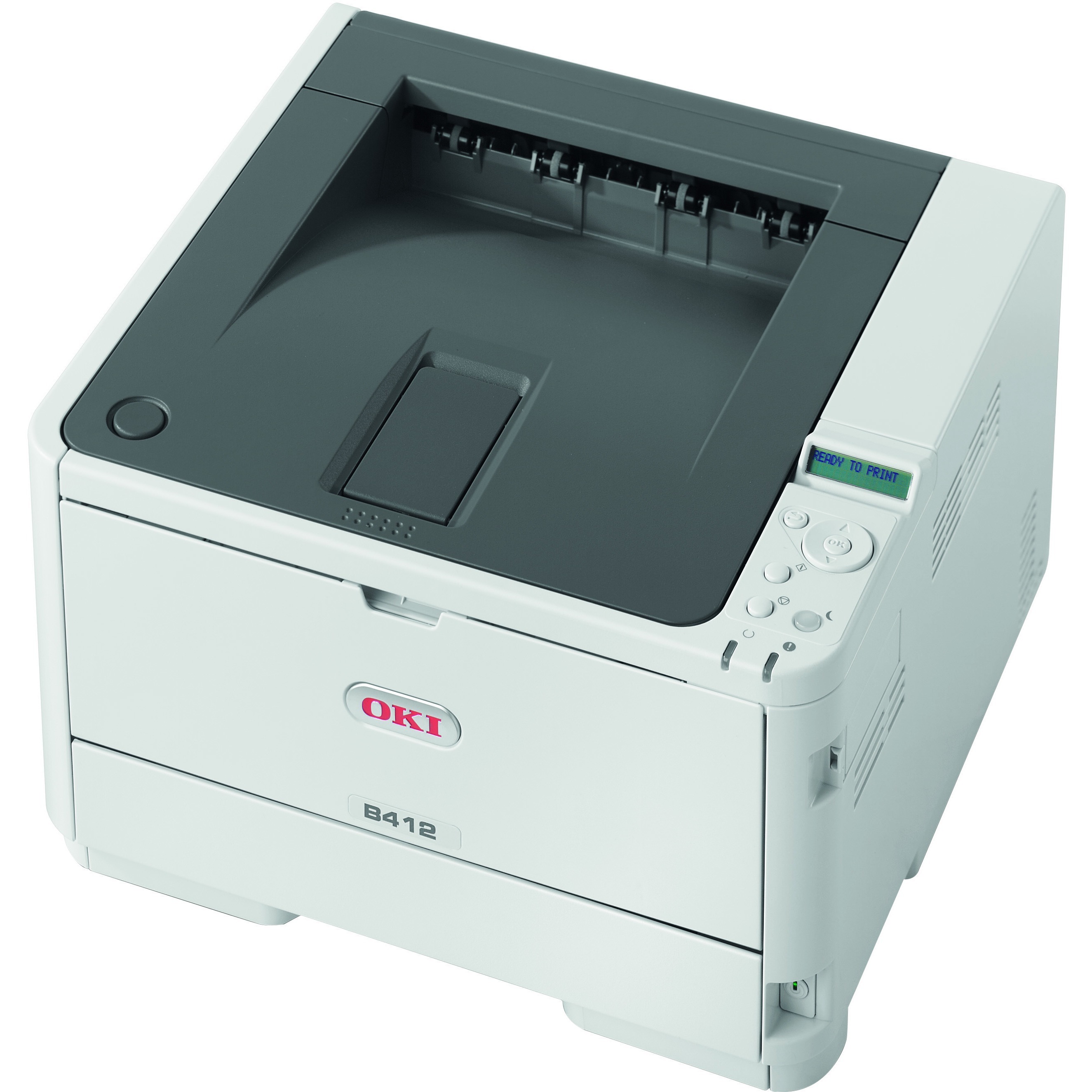 B400 series B412dn, LED Printer, Mono, Ethernet/USB, LE (45762003) | Ascent NZ
