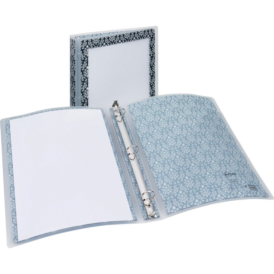 AVE17644 : Avery® Flexi-View Binder With Round Rings, 3 Rings, 1 ...