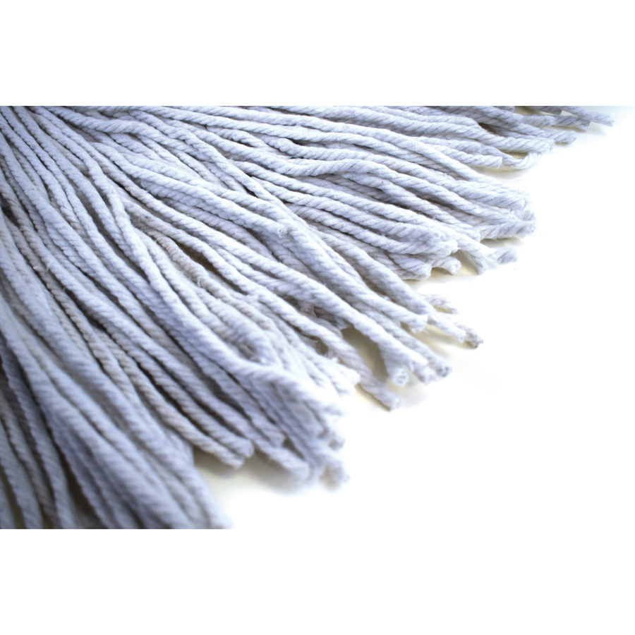 Globe 12oz Synthetic Yacht Mop W/ 54" Wood Handle | Corbett Office Plus