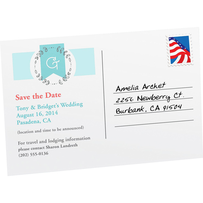 AVE8387 : Avery® Postcards For Inkjet Printers, 4 1/4 X 5 1/2, Matte ...