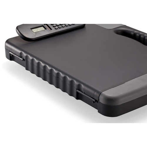 Officemate Portable Storage Clipboard Case w/Calculator, 11 3/4 x 14 1/ ...