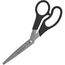 Westcott Value Line Stainless Steel Bent Scissors, 8 in, Black, 3 ...