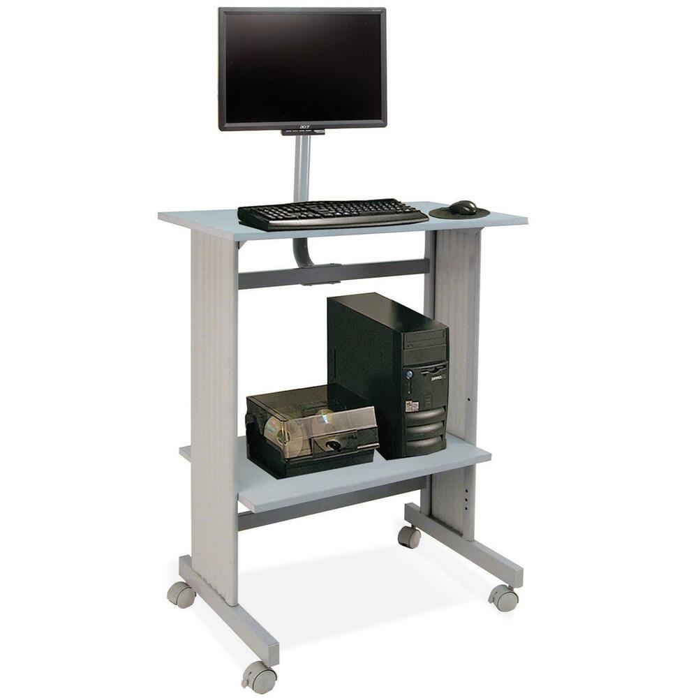 BDY646418 - Buddy Stand-Up Height Work Station with LCD Mount - Zuma