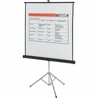 QRT560S Quartet® Portable Tripod Projection Screen - Zuma