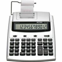 Victor 12123A Printing Calculator - Extra Large Display, Date, Clock ...