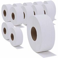 Bulk Genuine Joe 2-ply Jumbo Roll Dispnsr Bath Tissue GJO2565012