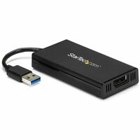 StarTech.com USB 3.0 to DisplayPort Video Card - 1 x 9-pin USB 3.0 Type ...