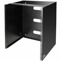 StarTech.com 12U Wall-Mount Bracket for Shallow Rack-Mount Equipment ...