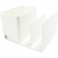 Business Source Multifunctional Pen Cup Organizer - 2 Compartment(s ...