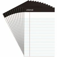 Universal Notepad - 1 Subject(s) - Tape Bound - Narrow Ruled Margin - 5 ...