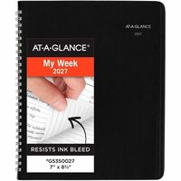 AAGG53500 DayMinder® Open-Schedule Weekly Appointment Book - Zuma