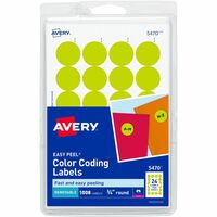 Avery® Color-Coding Labels - The Office Point