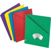 Pendaflex Slash Pocket 3-hole Project Folders - For Letter 8 1/2" x 11 ...