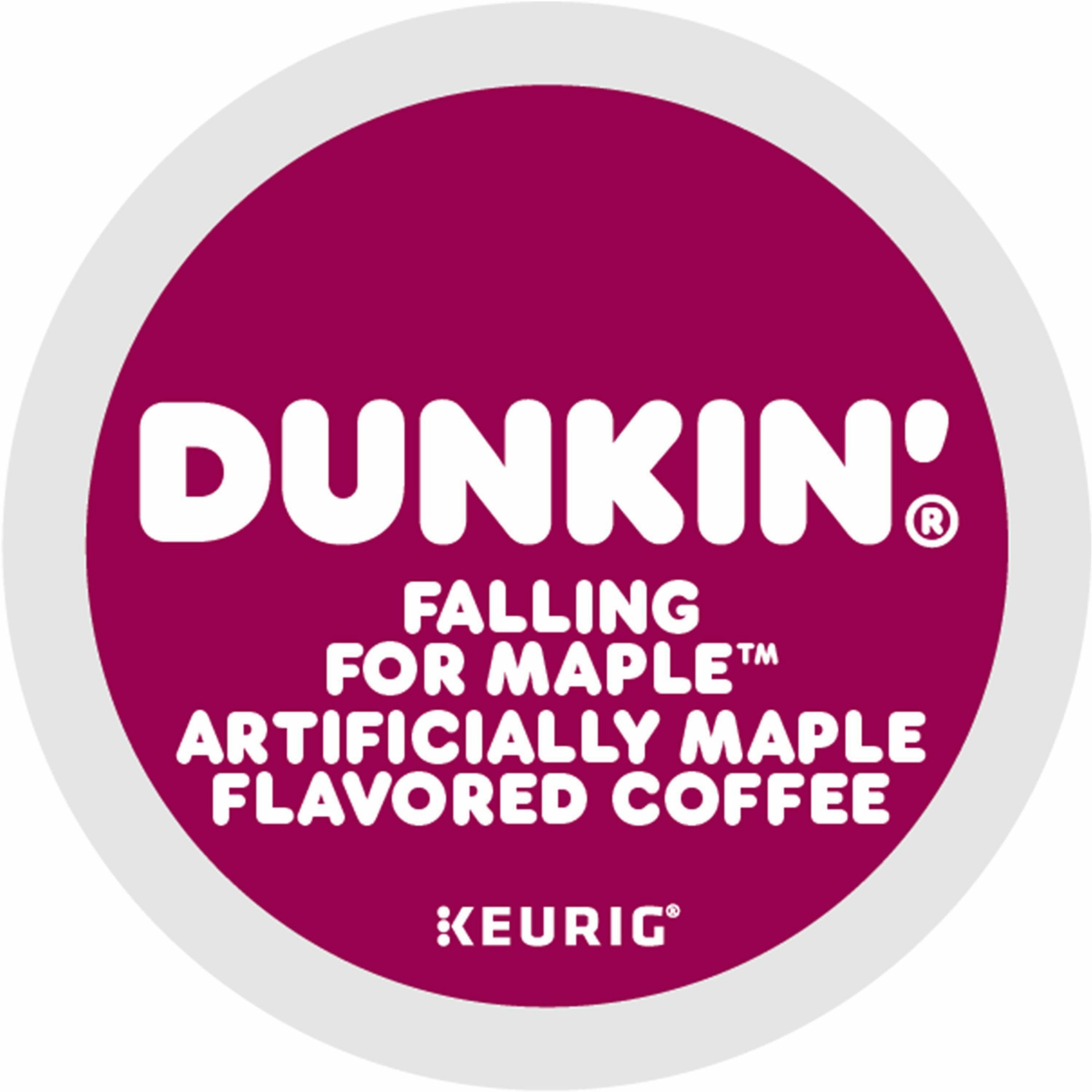 Dunkin' Donuts® K-Cup Falling for Maple Artificially Maple Flavored ...
