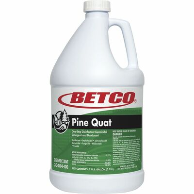 Betco Pine Quat Disinfectant - Ready-To-Use - 128 fl oz (4 quart ...