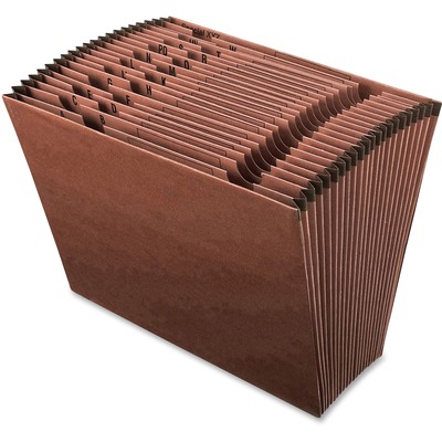 *# Esselte 21-Pocket Expand File, A-Z, Ltr, 13-1/8×2-7/8×10-5/8, Red ...