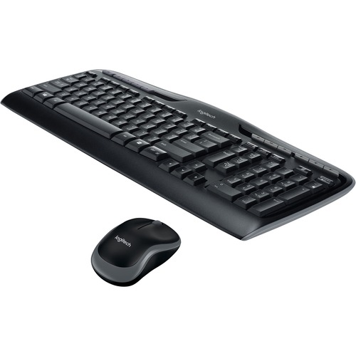 Logitech MK320 2.4 GHz Wireless Desktop Set - USB Wireless RF 2.40 GHz ...