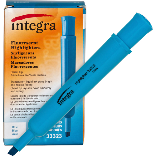 Integra Chisel Desk Liquid Highlighters - Chisel Marker Point ...