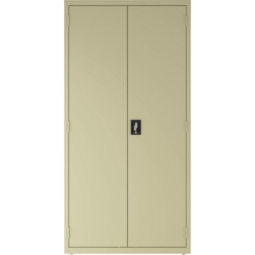 Lorell Fortress Series Janitorial Cabinet - 36" Width x 18" Depth x 72 ...