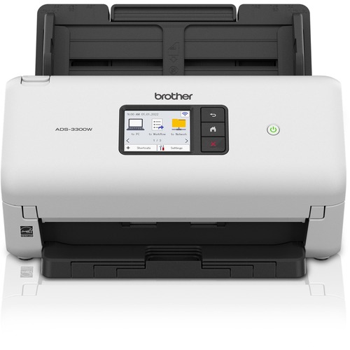 Brother ADS-3300W Sheetfed Scanner - 600 x 600 dpi Optical - 48-bit ...