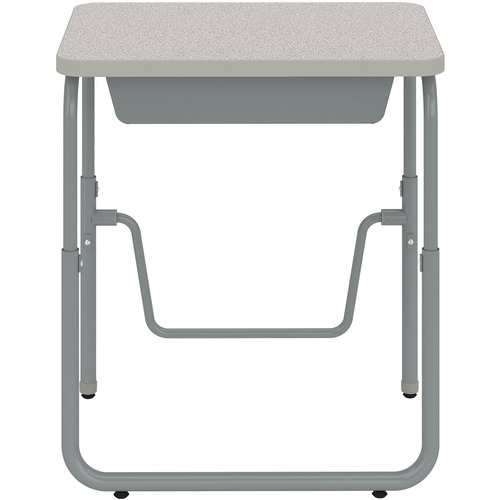 Safco AlphaBetter 1222GR Student Desk - Gray Nebula Rectangle Top - 200 ...