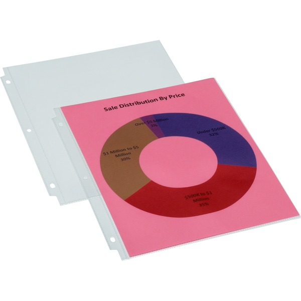 SKILCRAFT® Transparent Document Protector - Zerbee