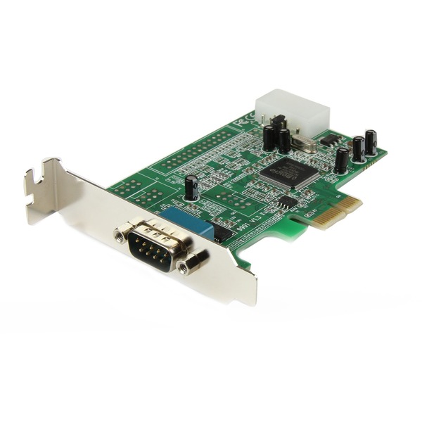 StarTech.com 1 Port Low Profile Native RS232 PCI Express Serial Card ...