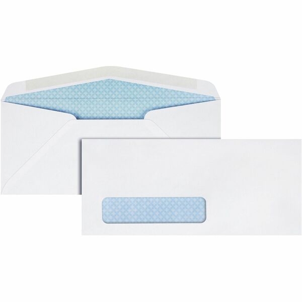 Quality Park No. 10 Single Window Security Tint Envelopes - Single ...