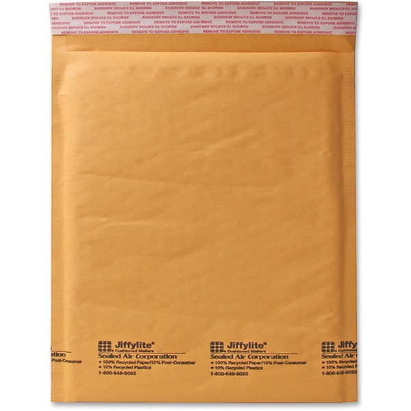 Sealed Air JiffyLite Cellular Cushioned Mailers - Bubble - #6 - 12 1/2 ...