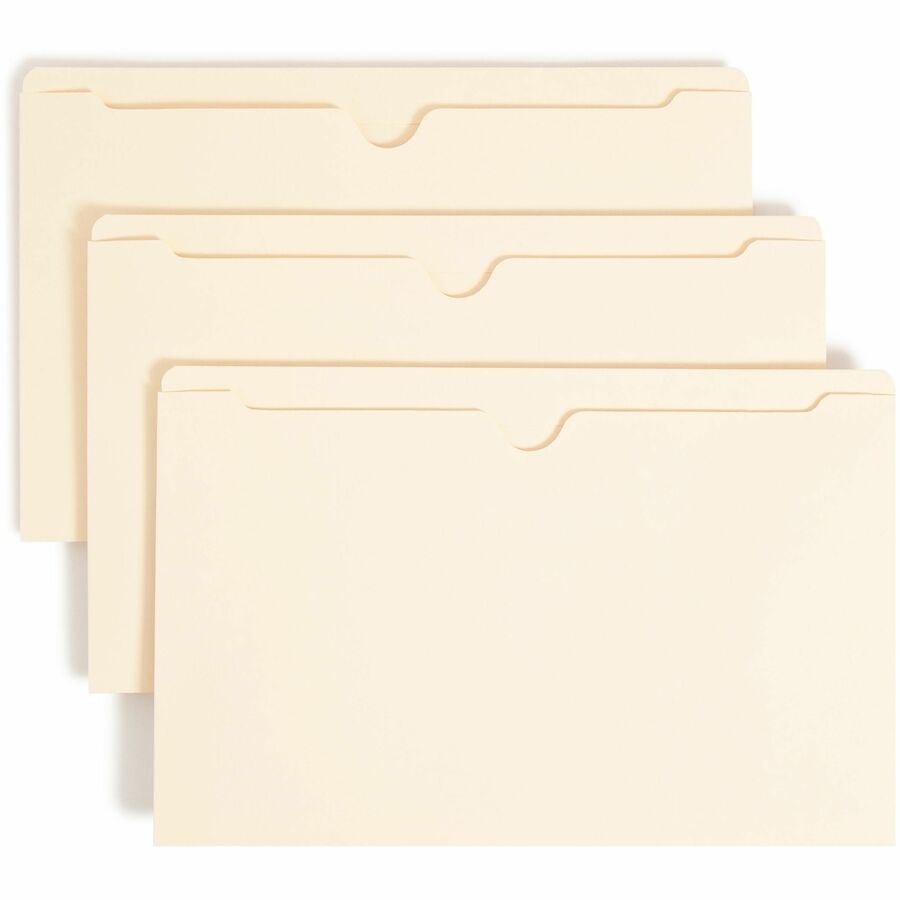 Smead Legal Recycled File Jacket - 8 1/2" x 14" - 11 pt. - 2 Plys ...