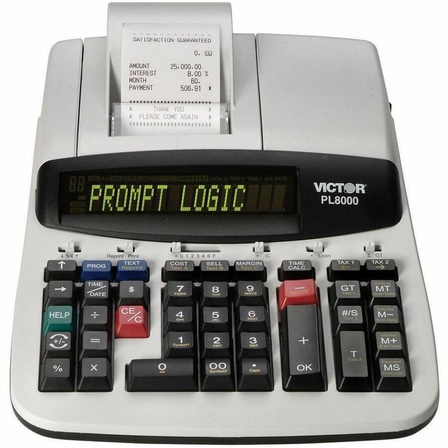 Victor PL8000 14 Digit Heavy Duty Thermal Printing Calculator Victor PL8000 14 Digit Heavy Duty Thermal Printing Calculator