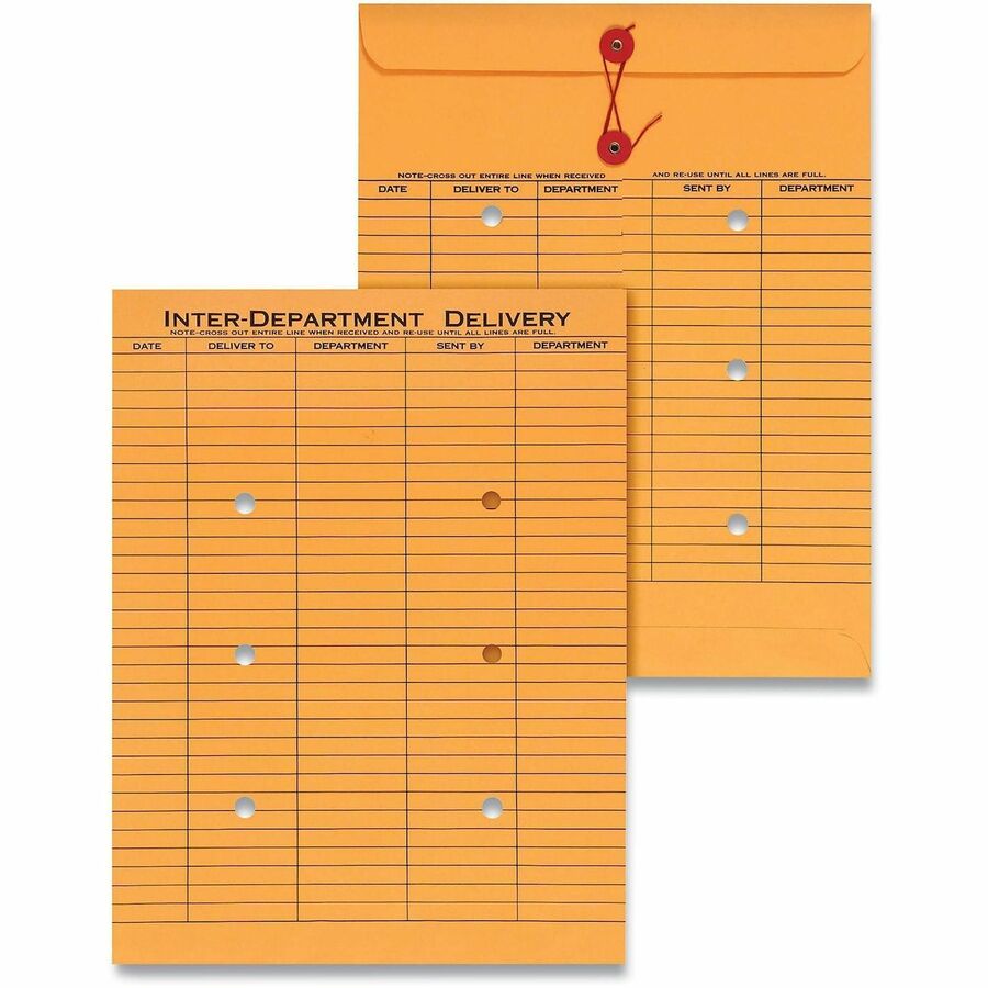Universal Envelope - Interoffice - #97 - 10" Width x 13" Length - 28 lb ...