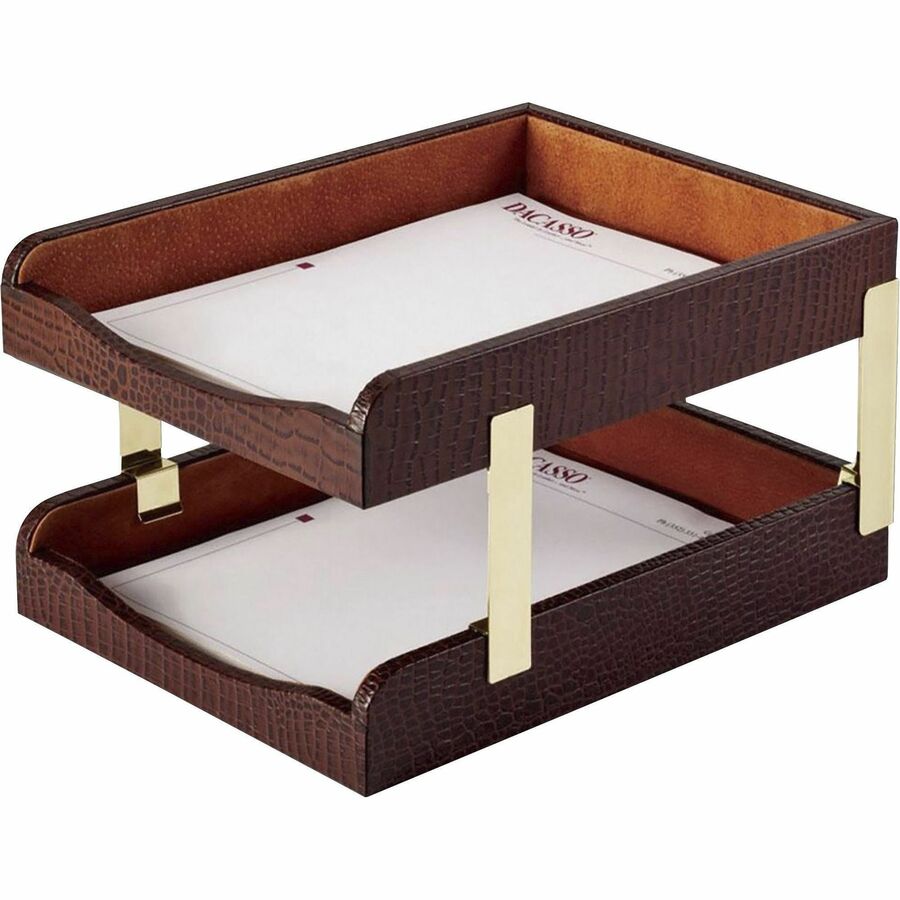 Dacasso Double Front Load Trays - 2" Height x 10.50" Width x 13.75 ...